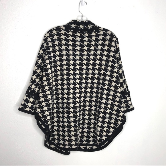 Pendleton | Jackets & Coats | Pendleton Black White Houndstooth Wool ...
